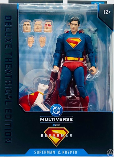 DC Multiverse SUPERMAN and KRYPTO Superman Movie Theatrical Deluxe Figures 787926174410| eBay