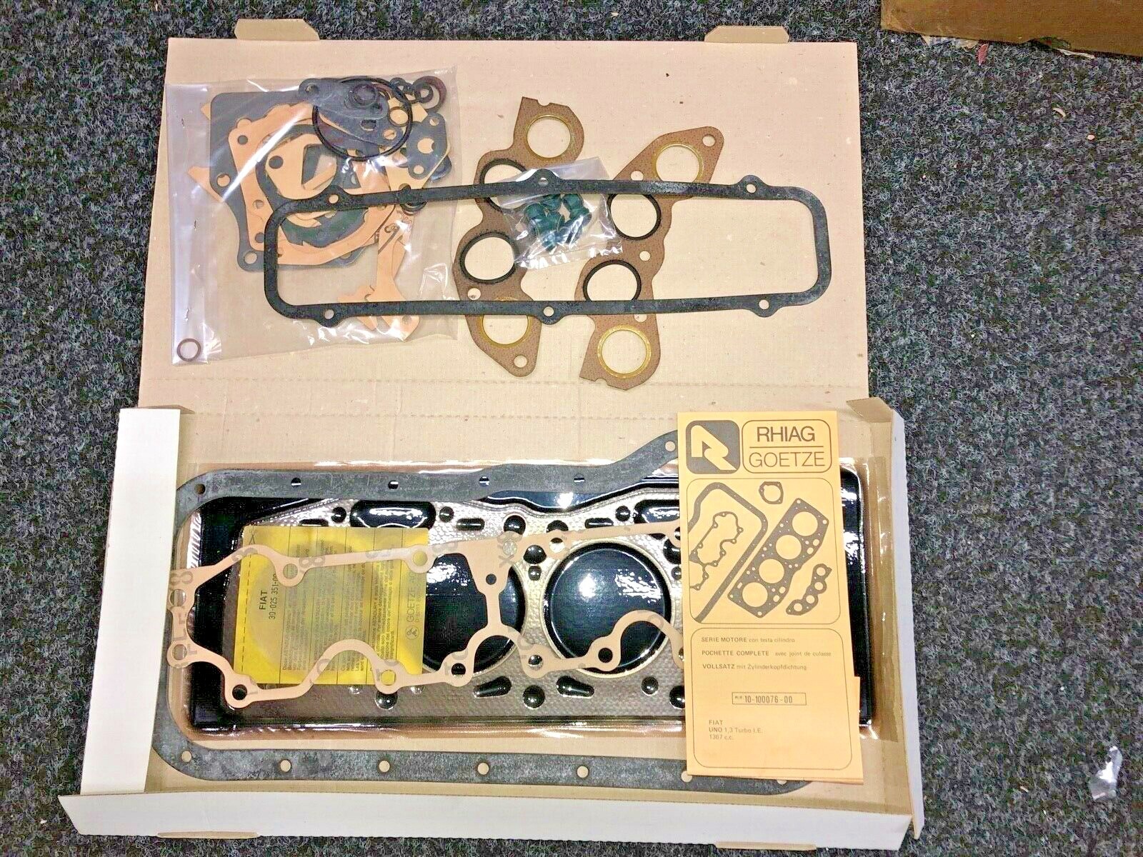 Dichtungssatz Motordichtsatz Engine Gasket Kit Fiat Uno Turbo i.e. 1.3 ...
