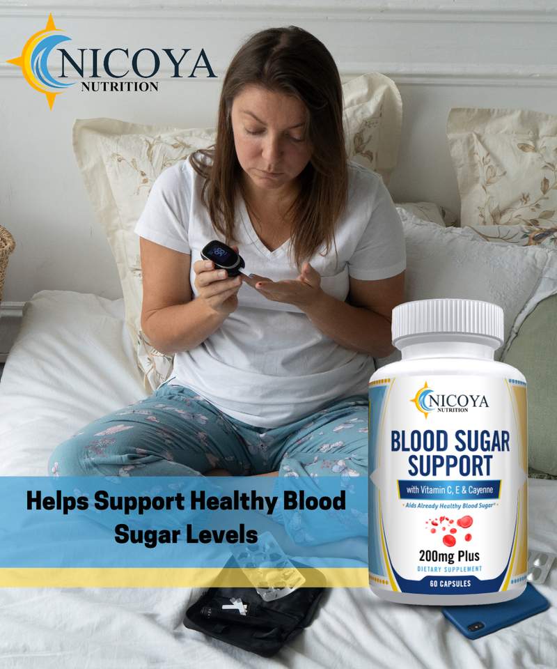 BLOOD SUGAR SUPPORT SUPPLEMENTS 200MG+ Natural Glucose Control & Blood Regulator | eBay