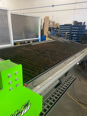 Plasma table 5x10 Boss table used in great condition only 10 hours of ...
