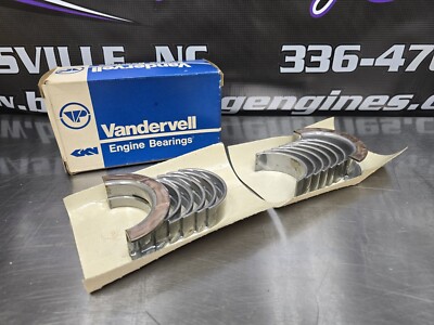 Vandervell 91274 Main Bearing Set STD 65-1996 Ford 240 250 300-L6 NOS ...