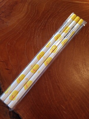 Vintage 1991 Rare Piyochan Duck Pencil Set (Made In Japan) Japanese ...