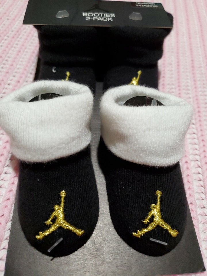 AIR JORDAN BABY BOY GIFT SET 2PK BOOTIES CRIB SHOES NWT | eBay
