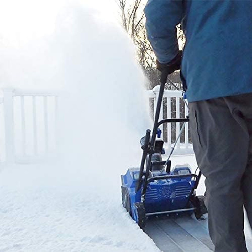 Snow Joe 24V Cordless Snow Blower with Electric Engine Type, 24V-X2 ...