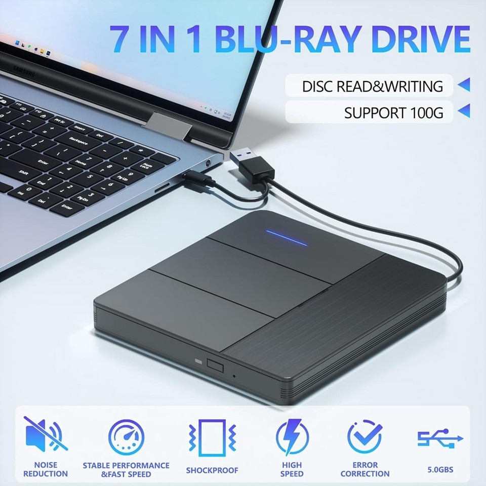 Portable Burner Universal External Optical Drive External Optical Drive ...