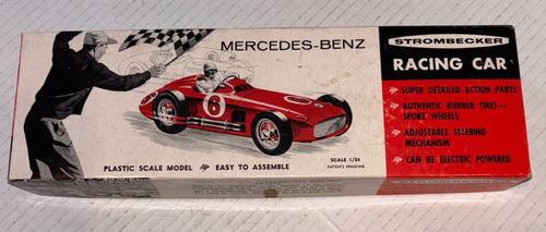 Strombecker Model Kit, MERCEDES-BENZ RACING CAR (1/24 Scale) | eBay