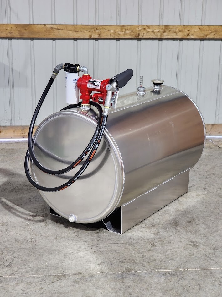 150 Gallon Aluminum Fuel Tank With Pump Package | eBay