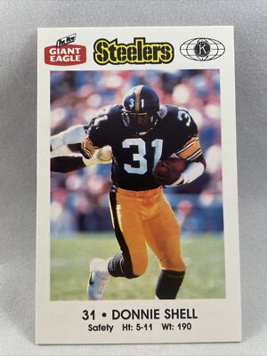Donnie Shell Police Card Pittsburgh Steelers | eBay