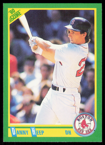 1990 Score 113 Danny Heep Boston Red Sox | eBay