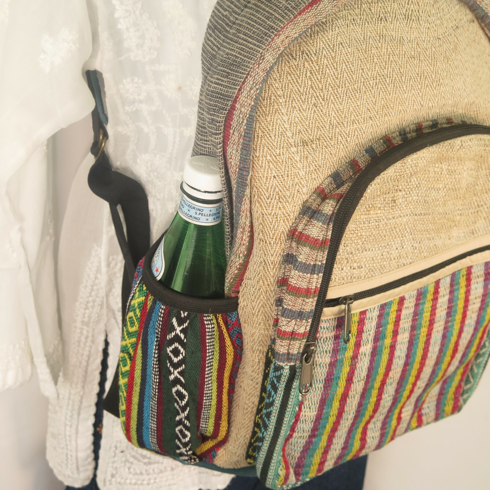 Hemp Backpack | Natural | THC Free | Eco Friendly| Free of Toxic ...