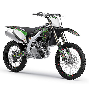 2021-2024 KX 250 X PODIUM Custom Senge Graphics Kit Compatible with ...