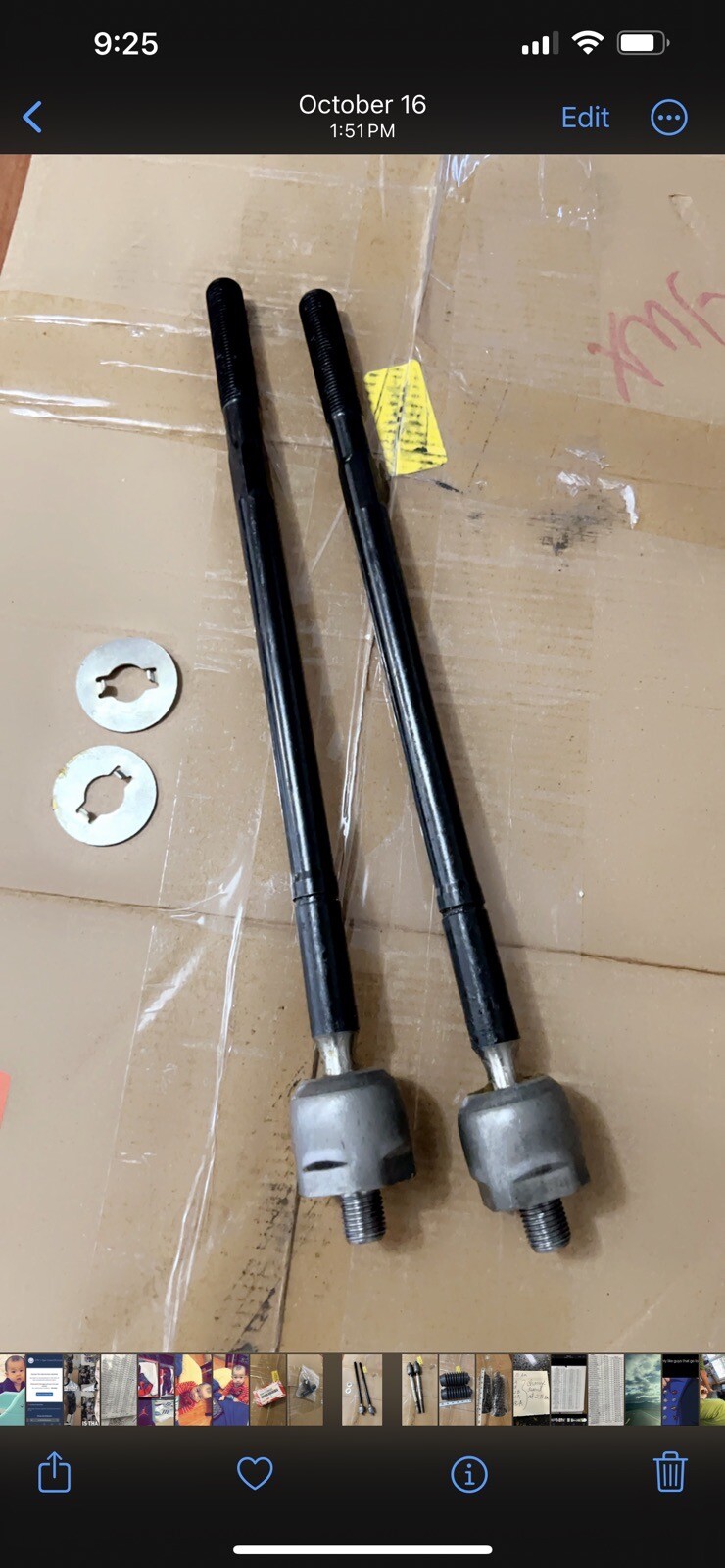 Tie Rod End Front Inner Kit for Toyota Camry Solara Sienna Avalon Lexus ...