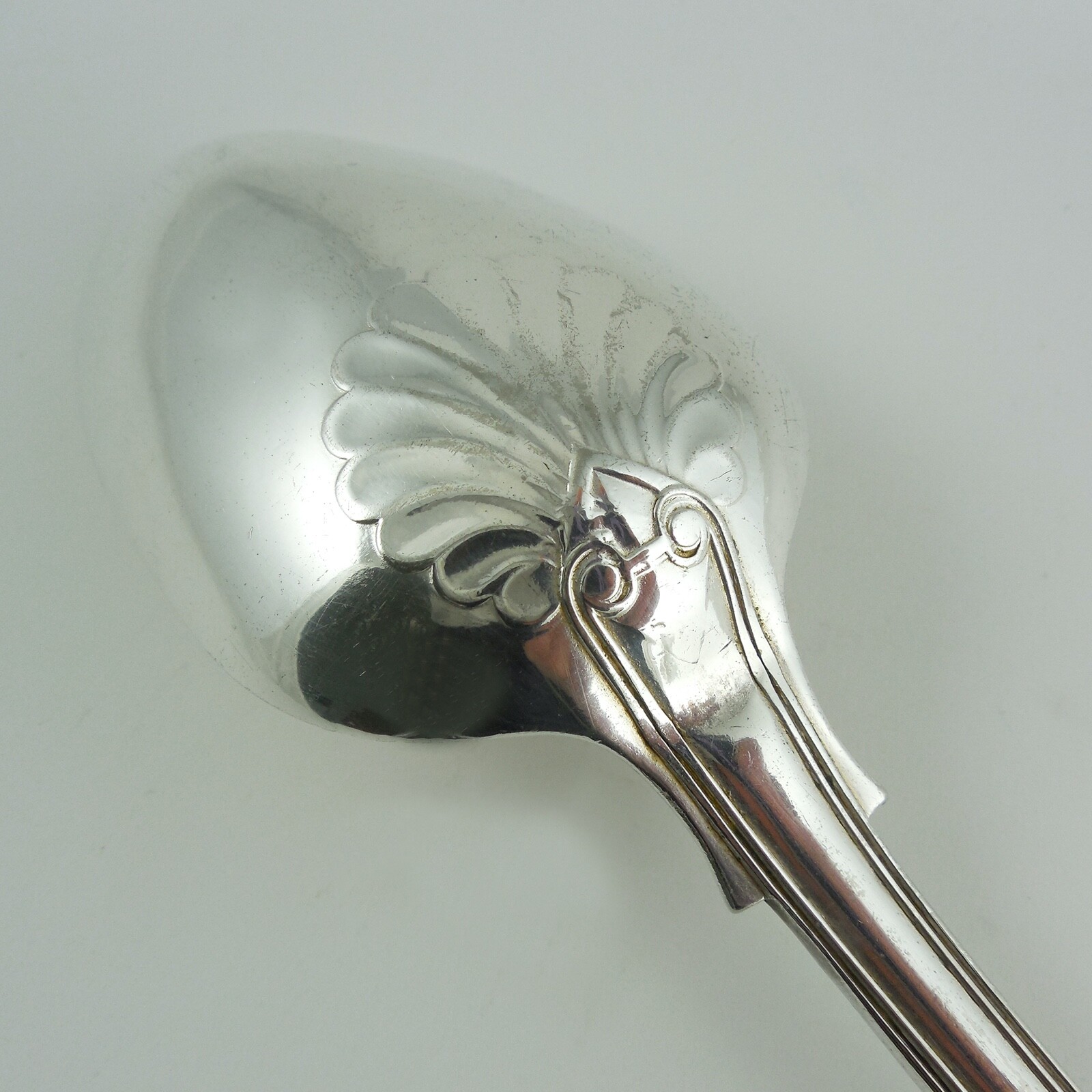 KINGS PATTERN LARGE STUFFING SERVING SPOON - Old Hallmarks SILVER Plate ...