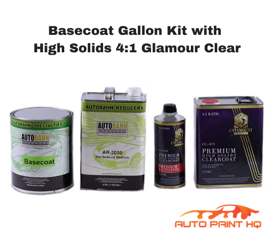 Midnight Dark Blue Pearl Basecoat High Solids Clearcoat Gallon Auto Paint Kit | eBay
