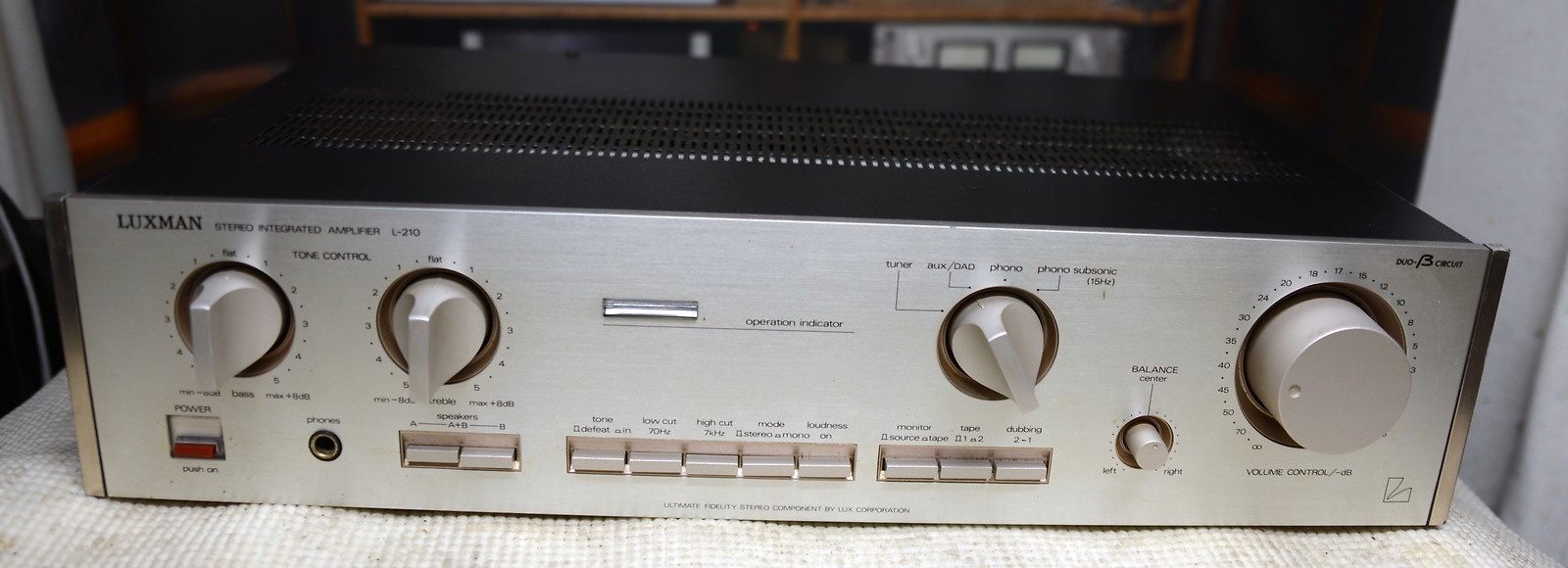 Luxman integrated stereo amplifier L-210 | eBay