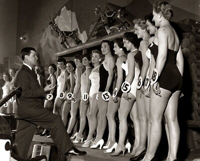 1951 First MISS WORLD Beauty Contestant Pageant Picture Photo 8.5x11 | eBay