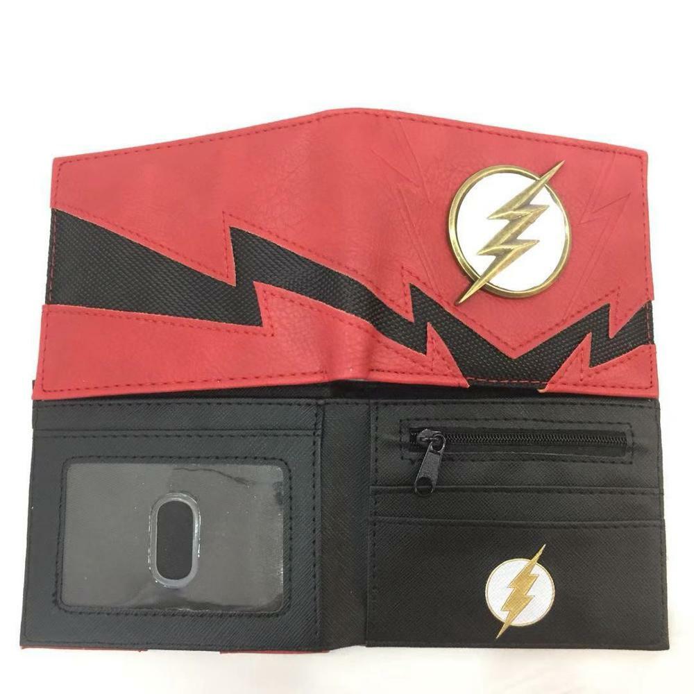 The Flash Bifold Wallets Fashion Design 3D Flash Logo Purse Gift | eBay ...