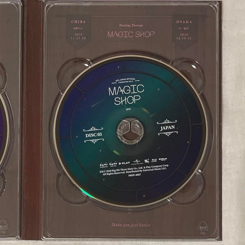 BTS 5th Muster Magic Shop Japan Live concert In OSAKA Blu-ray BIGHIT ...