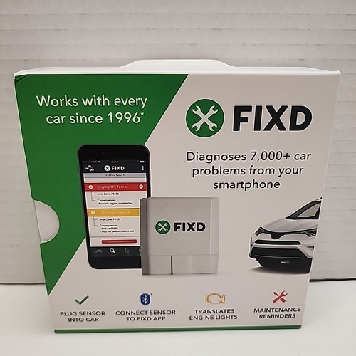 FIXD OBD2 Scanner Bluetooth Code Reader Scan Tool iPhone Android | eBay