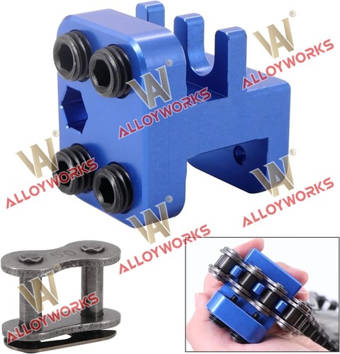 Blue Master Link Chain Press Tool fits 520 525 530 Sideplate ATV ...