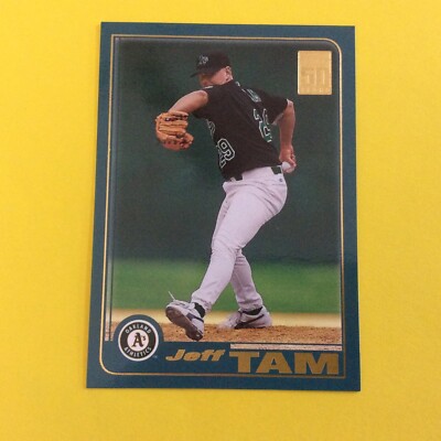 2001 Topps #297 Jeff Tam Oakland Athletics | eBay