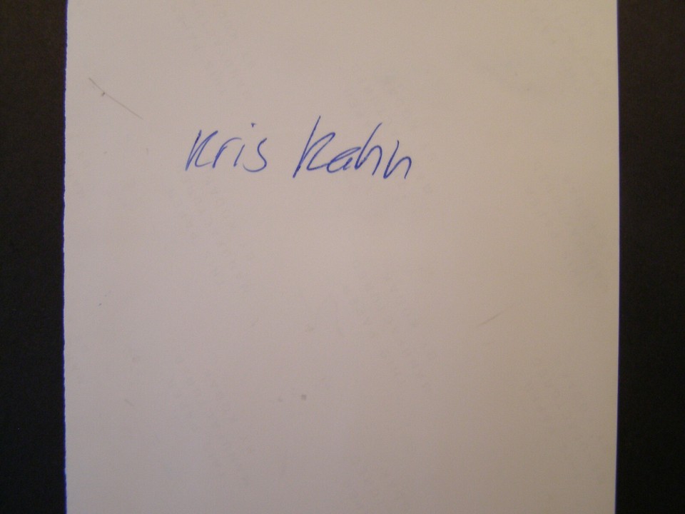 Glossy Press Photo Kris Kahn Wellesley Football Player | eBay