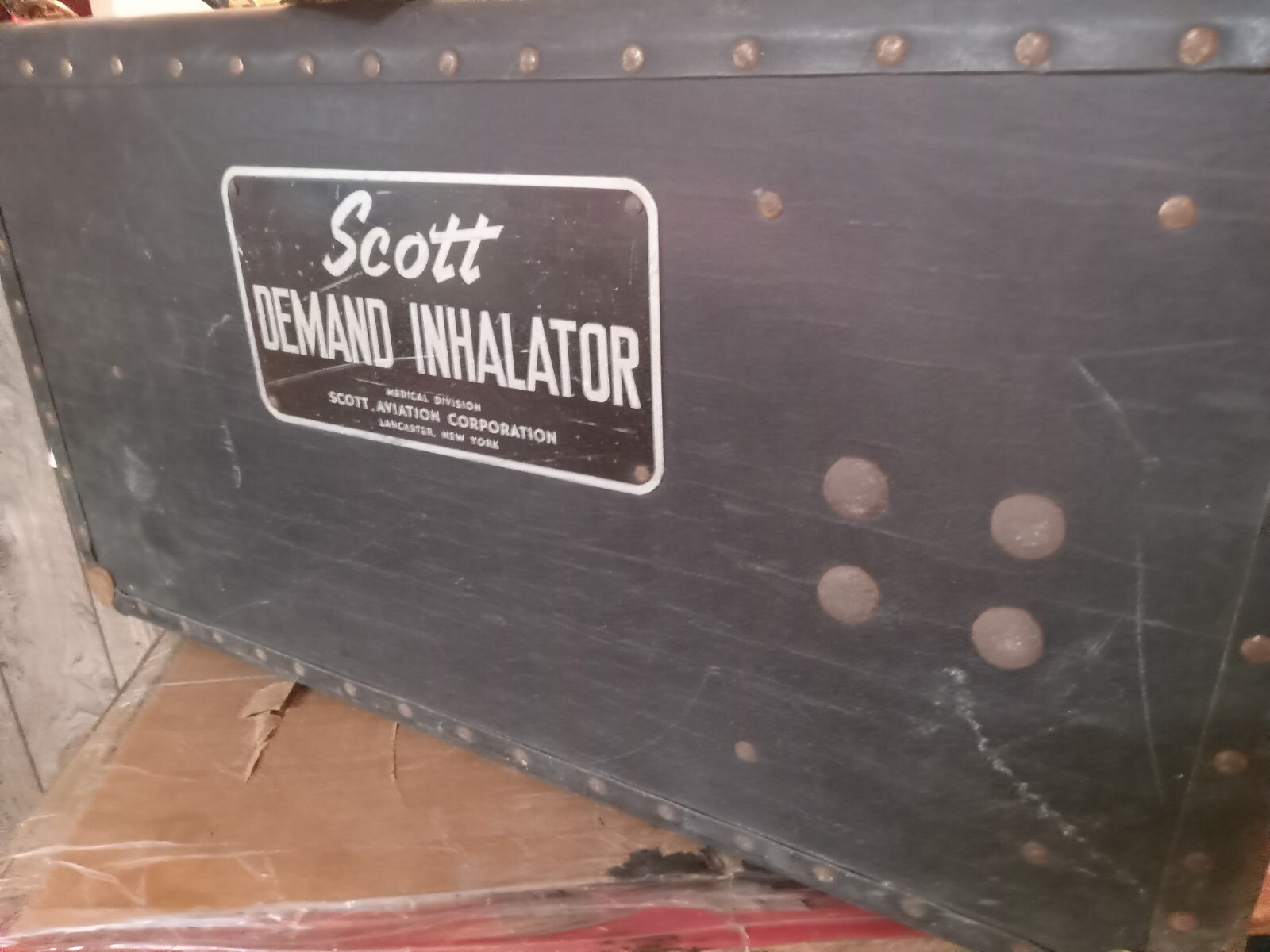 UNTESTED - Vintage Scott Industrial Aviation Aircraft Oxygen Demand ...
