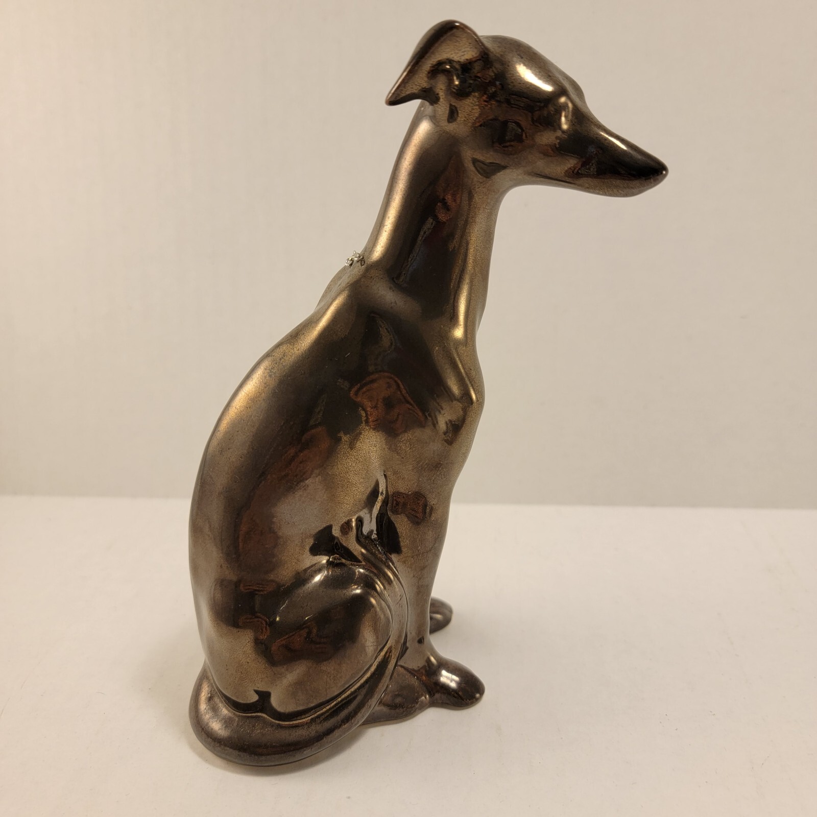 Vintage Porcelain Tilso Japan Greyhound Dog Figurine Hand Painted | eBay