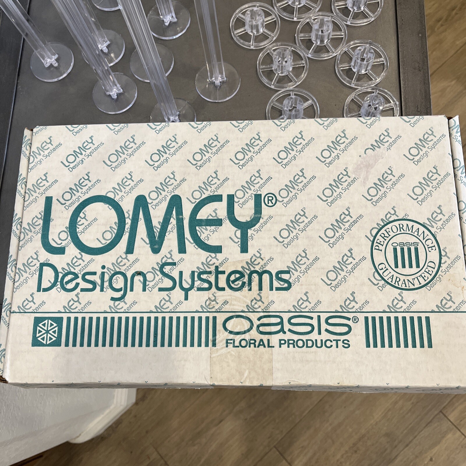 VTG 12 Oasis Lomey Floral Pedestal Arrangement Stands Florist Design ...