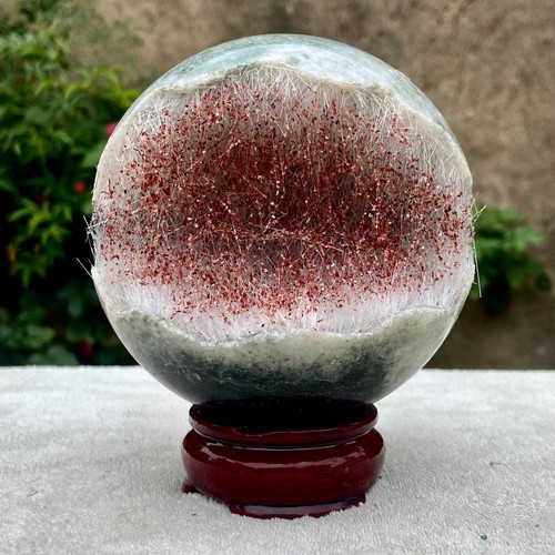 2.2LB Rare iron ore Phosphorus Magnesium Mine Open Smile crystal ball ...