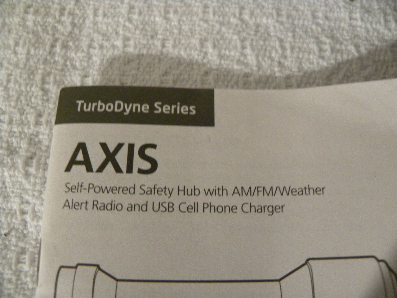American Red Cross Axis Self Powered Power Hub | eBay