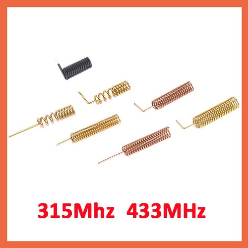 315Mhz 433MHz Spring Helical Antenna for Wireless Module Helical Copper ...