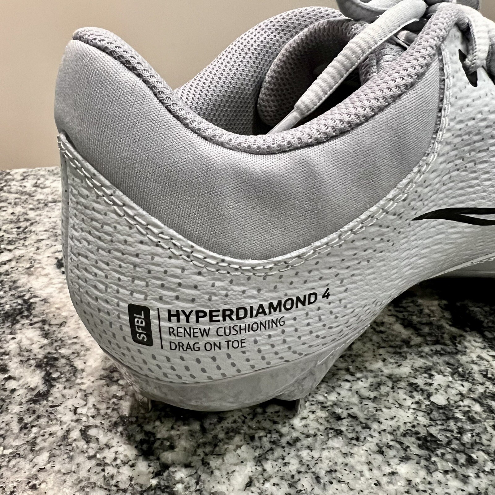 Size 8.5 - Nike HyperDiamond 4 Pro Low Pure Platinum Wolf Grey W for ...