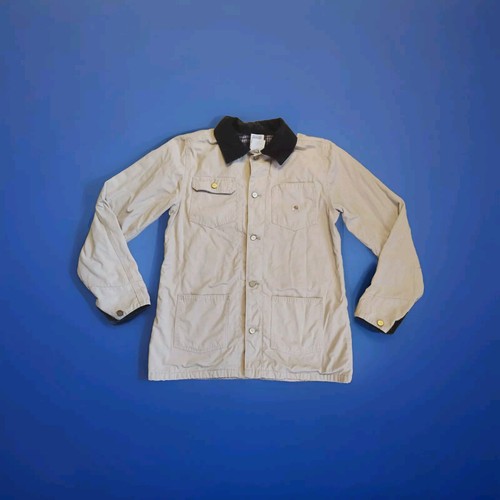 Carhartt Flannel Lined Barn Chore Jacket Tan Khaki Women’s Size Medium ...