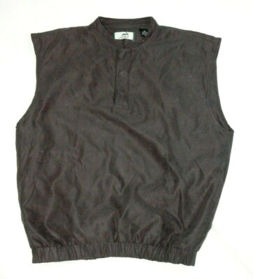 Heritage Palms men's windshirt vest black size M pullover polyester | eBay