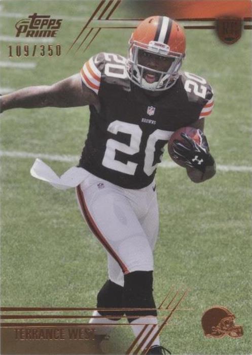 2014 Topps Prime - Rookie Terrance West #147 Copper /350 (RC) for sale ...