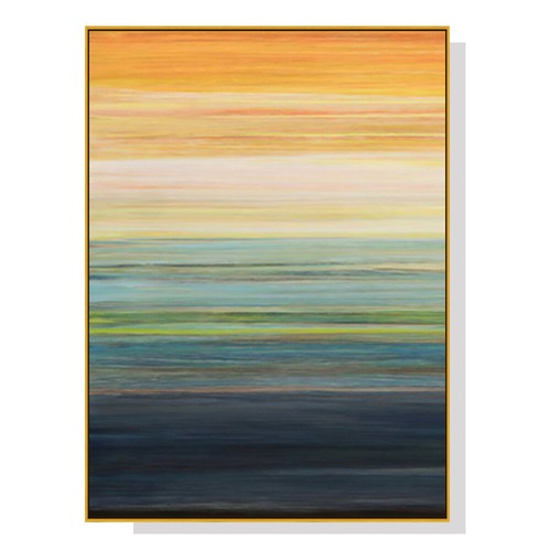 80cmx120cm The Magic Hour I Gold Frame Canvas Wall Art 644191937907 ...