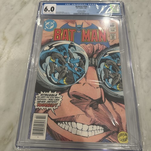 1983 Batman 356 CGC 6.0 Hugo Strange Cover RARE | eBay