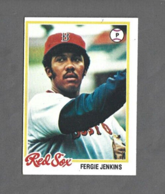 Fergie Jenkins HOF Boston Red Sox 1978 Topps #720 | eBay