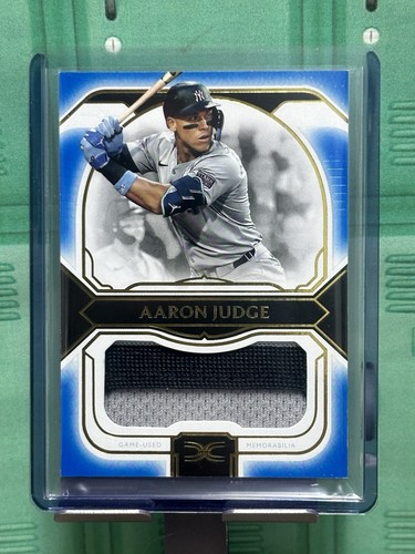2024 Topps Definitive Aaron Judge Jumbo Patch Relic Card 9/30 Yankees ...