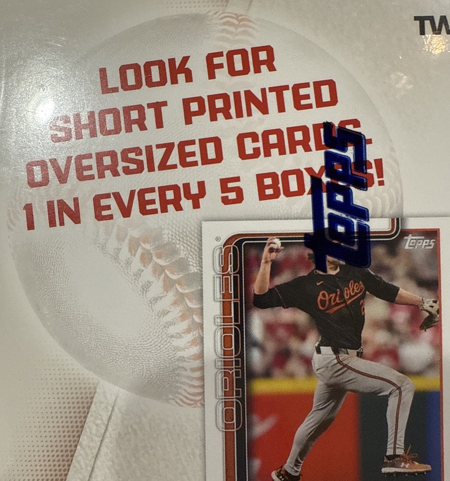 2025 Topps Baseball The Flagship Collection SEALED BOX - 3 Bonus Packs ...