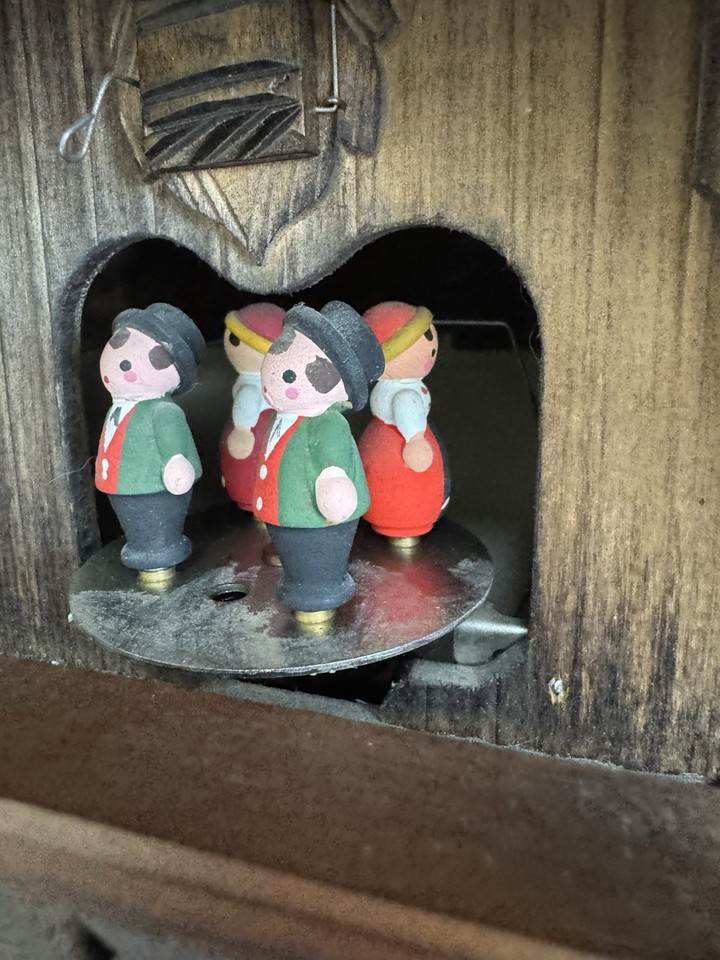 Classic Cuckoo Clock Black Forest 8 Day Germany 18” Tall X 16” Water ...