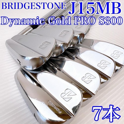 Bridgestone J15Mb Iron Set 7 Pieces Dynamic Gold Pro S300 | eBay