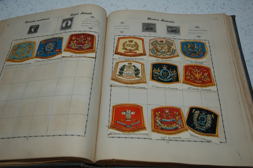 1901 Antique Crests & Monograms Album Military Wax Seals etc | eBay UK