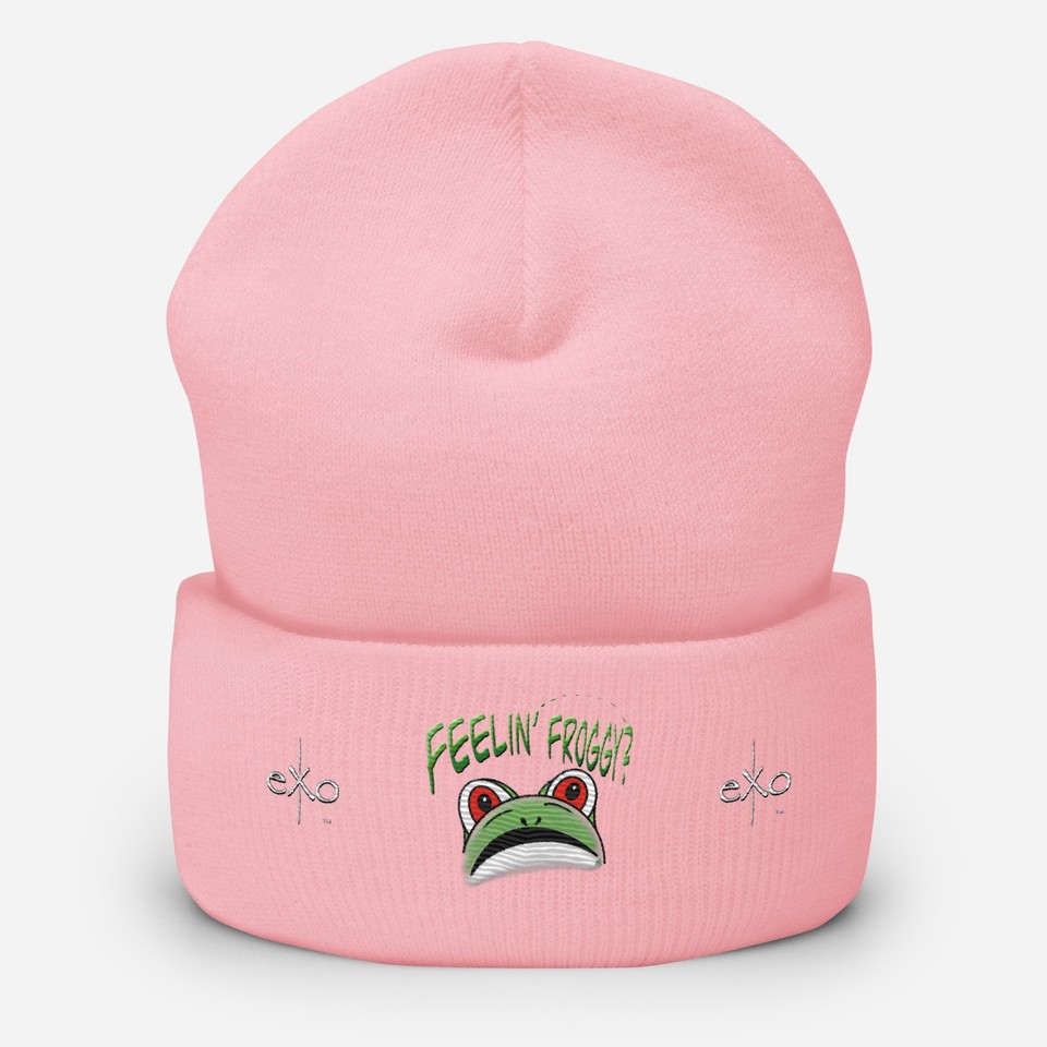 Feeling Froggy? Resistance Frog—True to Life Colors: Embroidered Cuffed ...