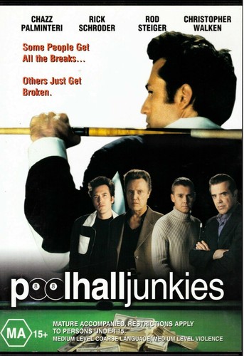 Pool Hall Junkies :Christopher Walken : NEW DVD * RARE OOP ...