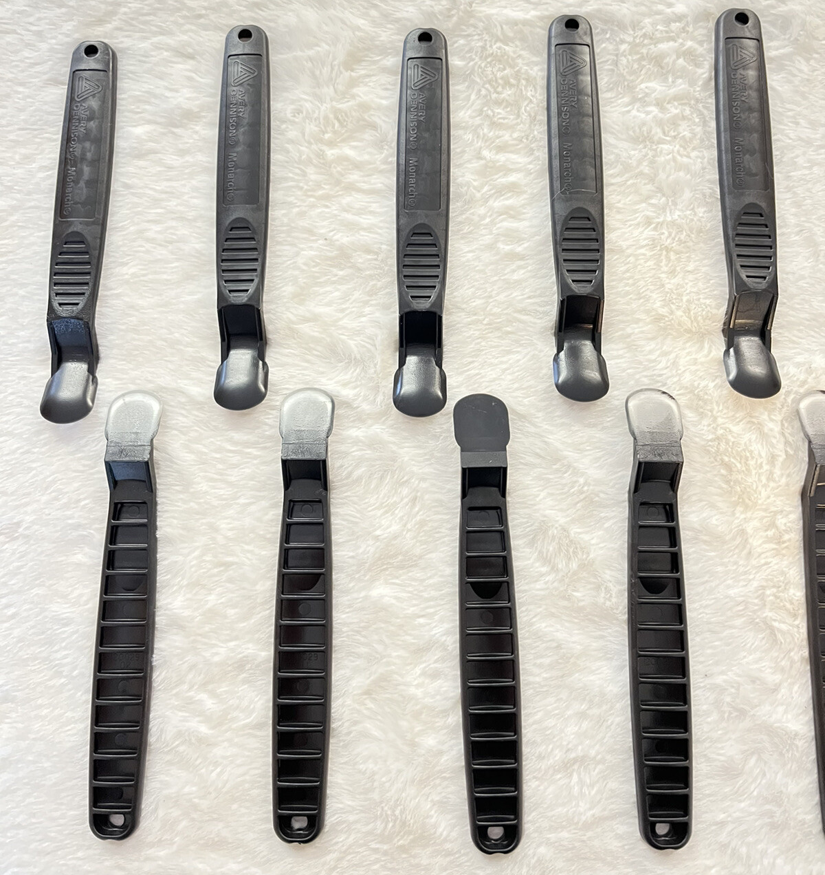 Pack of 10 Avery Dennison Black Plastic Label Scraper M00PLS01 Monarch ...