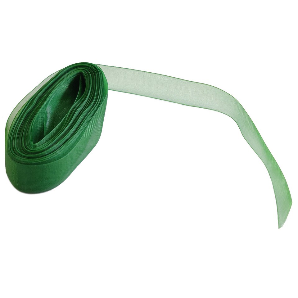 Nastro In Organza 20M Per Fai Da Te Matrimonio 6Mm 10Mm 15Mm 25Mm 38Mm ...