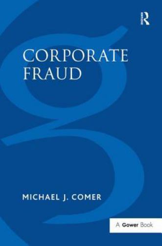 Corporate Fraud by Michael J. Comer (1998, Hardcover) for sale online ...