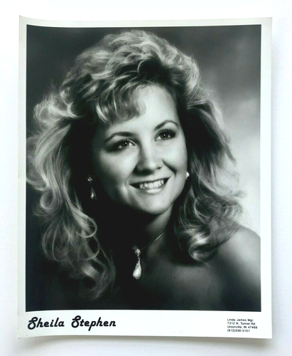 1980s Sheila Stephen Country Singer Songwriter Miss Indiana Vtg Promo ...